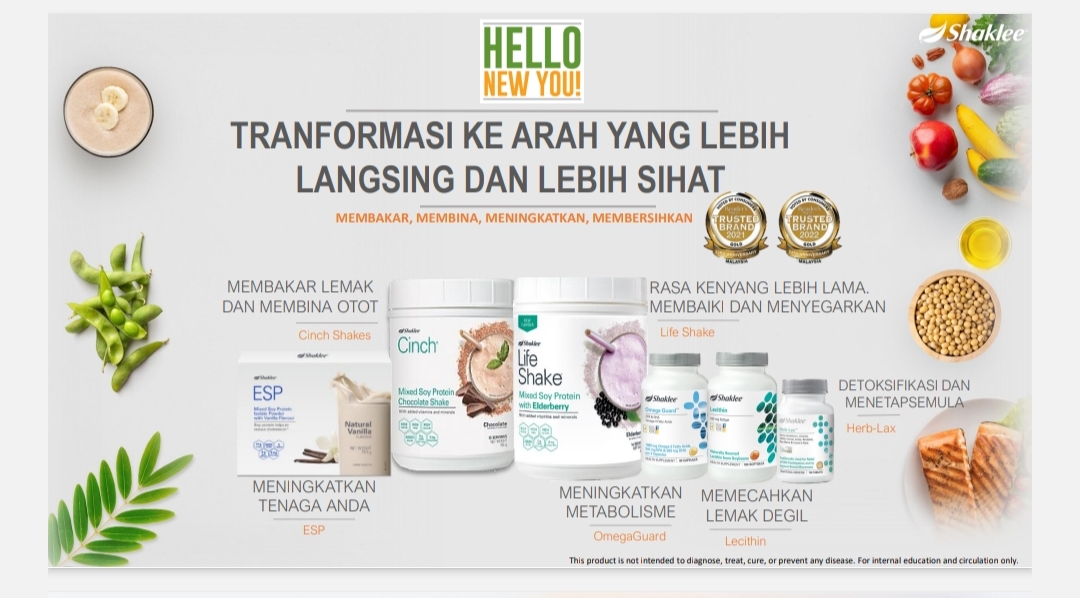 Kuruskan Badan Dengan Set Kurus Shaklee - PENGEDAR SHAKLEE PULAU PINANG